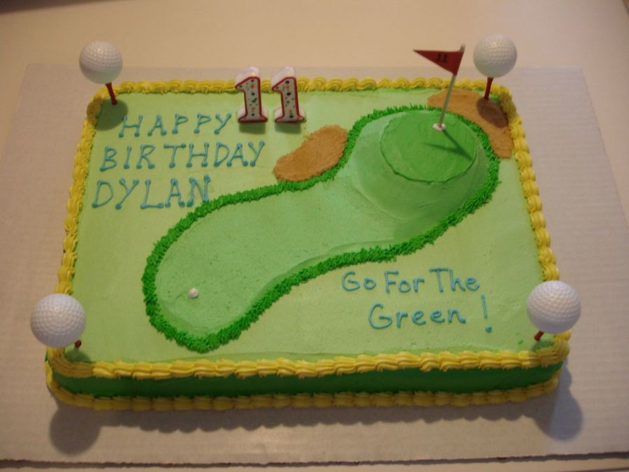 Golf Cake - CakeCentral.com