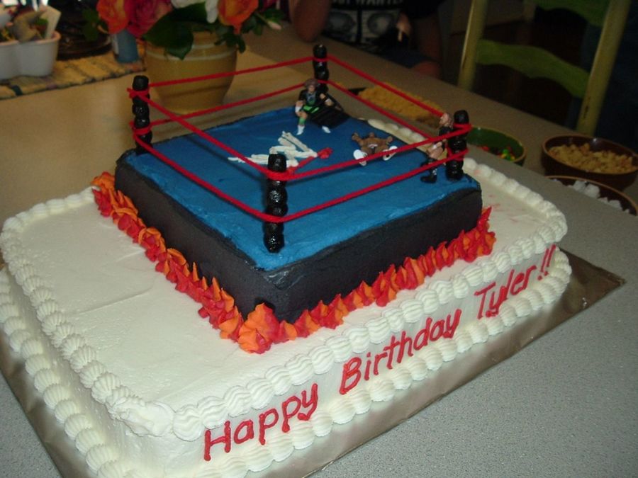 Wwe Wrestling Ring - CakeCentral.com