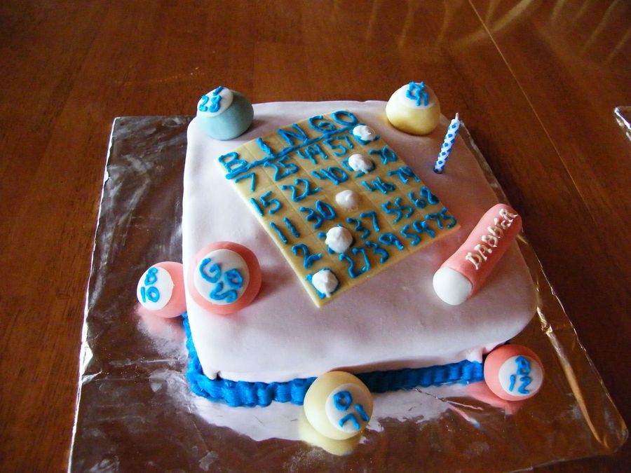 Bingo Cake - CakeCentral.com