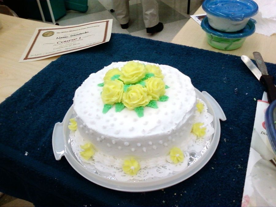 Course 1 Cake - CakeCentral.com