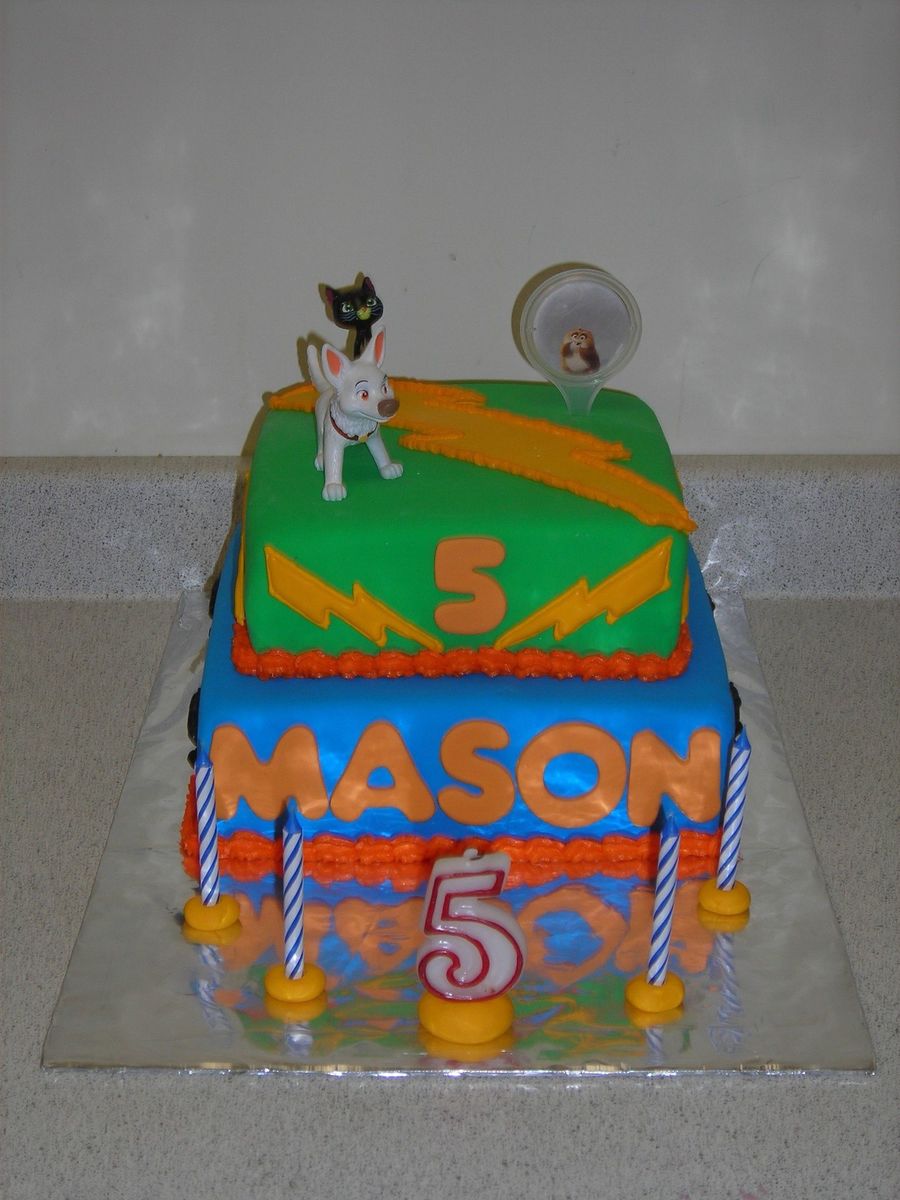 Bolt Birthday Cake - CakeCentral.com