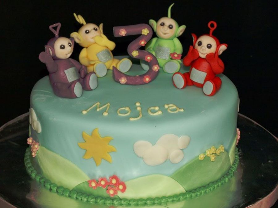 Teletubbies Cake - CakeCentral.com