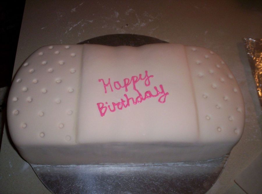 Band-Aid Cake - CakeCentral.com