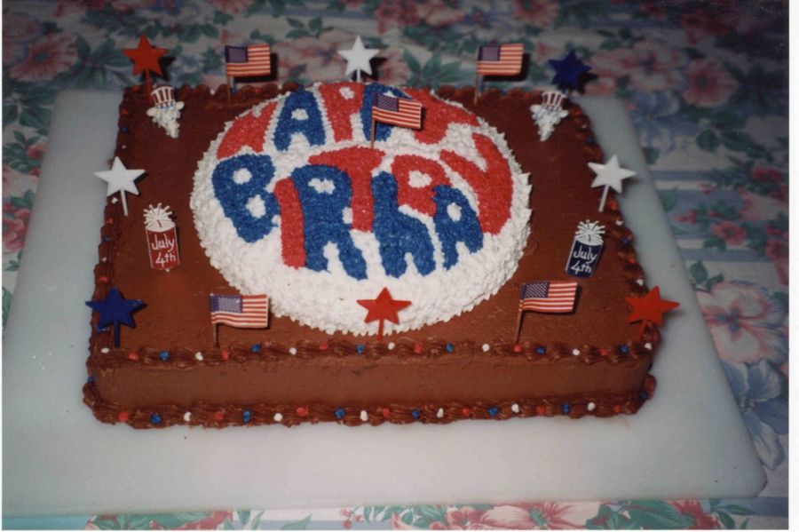July 4Th Birthday Cake - CakeCentral.com