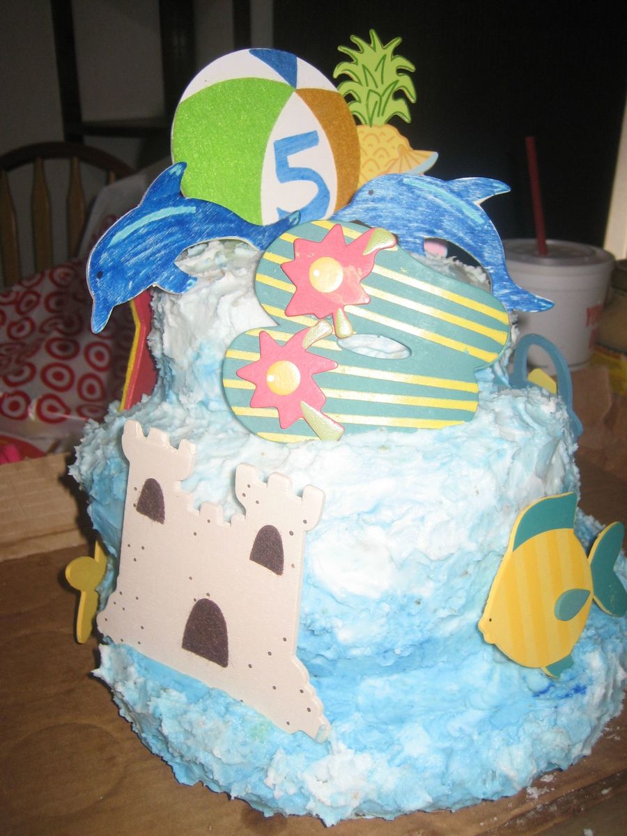 Beach Party Birthday - CakeCentral.com