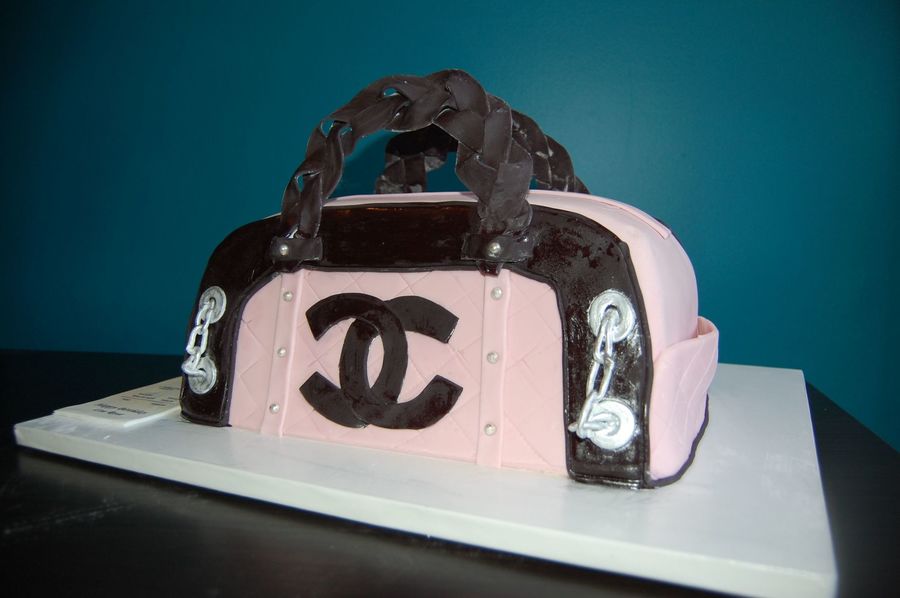 Chanel Purse Cake - CakeCentral.com