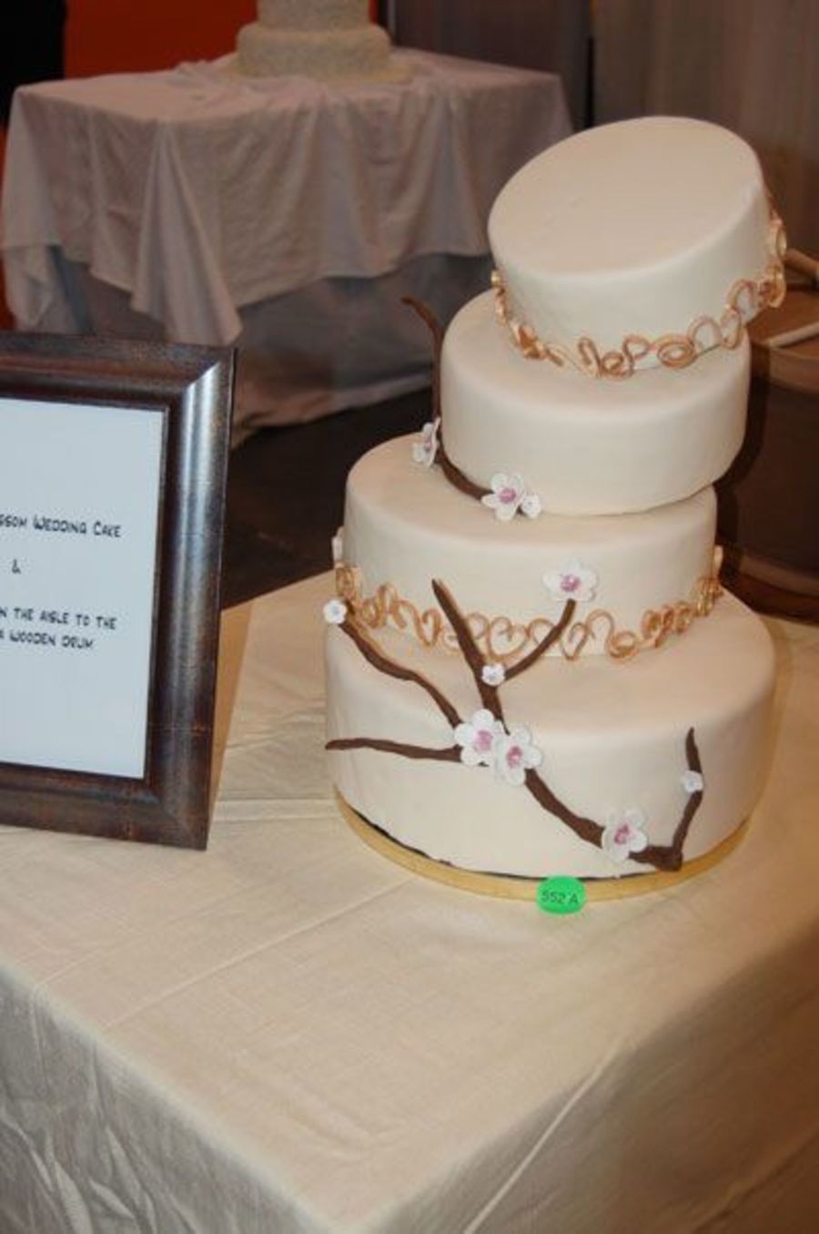 Spiral Wedding Cake - CakeCentral.com