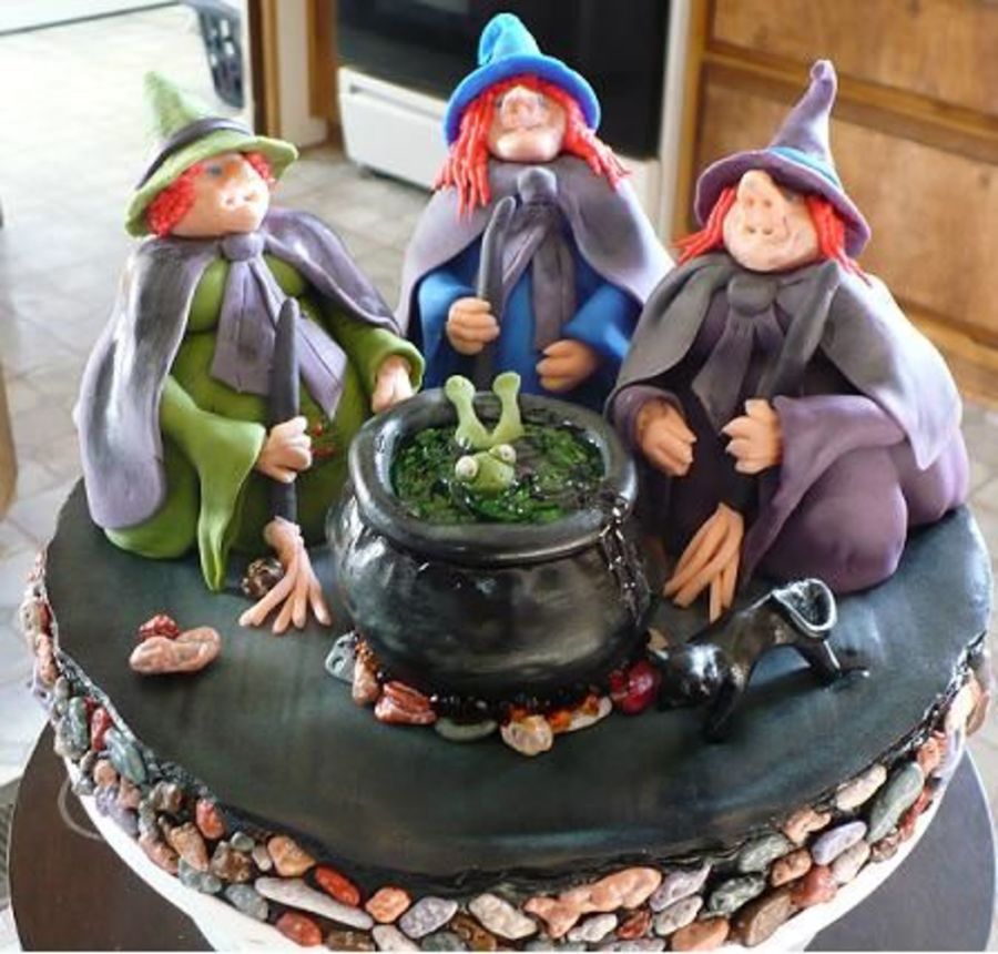 3 Witches - CakeCentral.com