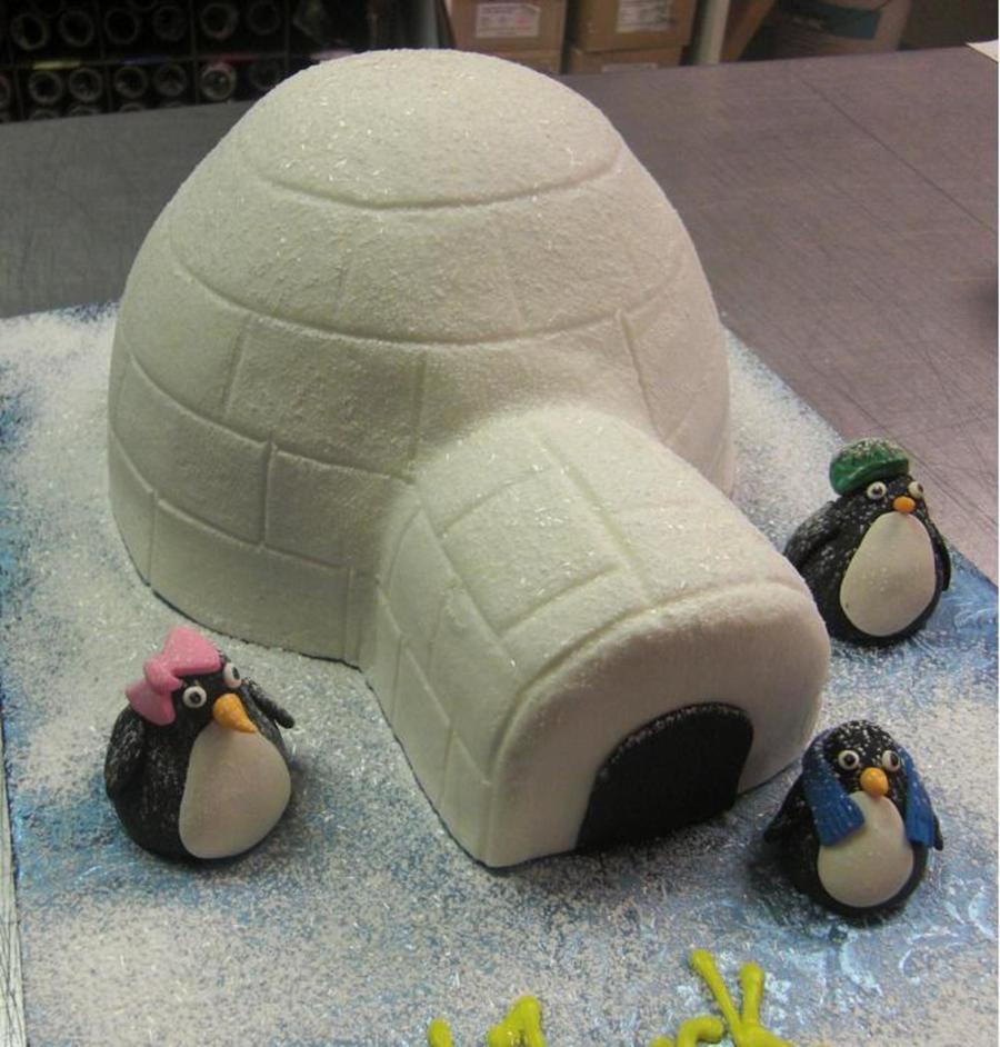 Igloo Cake - CakeCentral.com