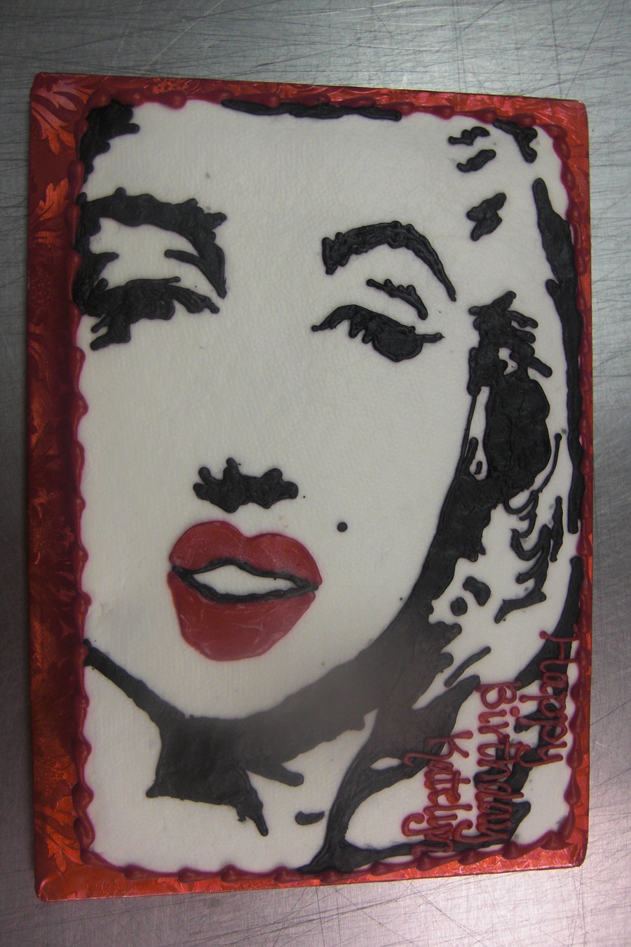Marilyn Monroe Cake - CakeCentral.com