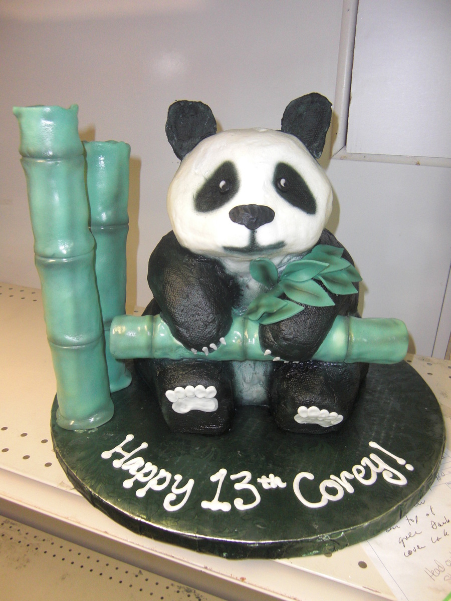 Panda Bear - CakeCentral.com