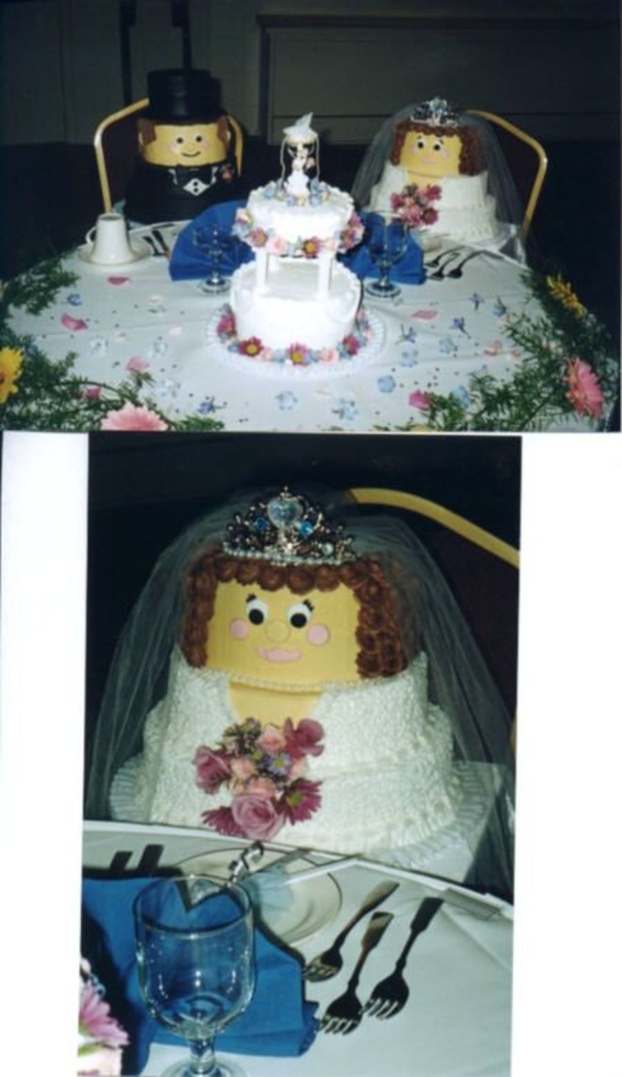 Bride And Groom Wedding Cakes - CakeCentral.com