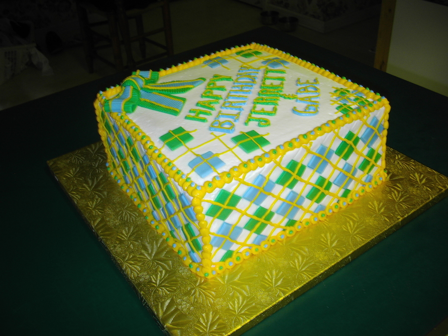 Argyle Cake - CakeCentral.com