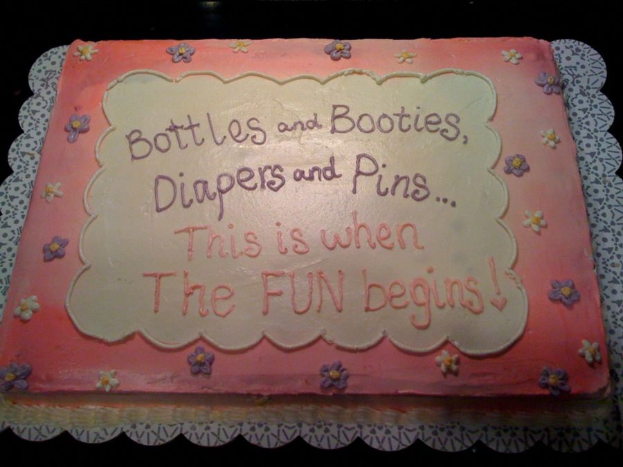 Baby Shower - CakeCentral.com