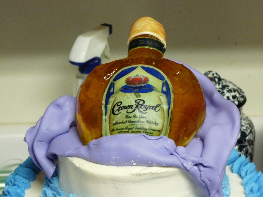 Crown Royal Bottle - CakeCentral.com