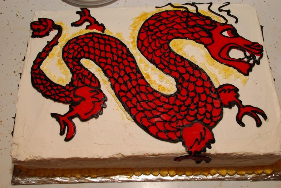 Chinese Dragon - CakeCentral.com