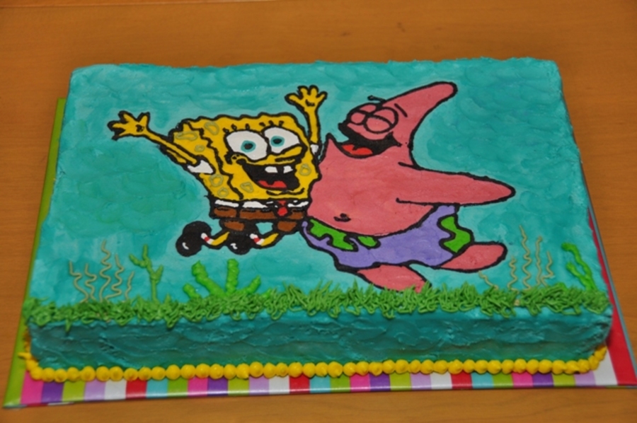 Spongebob And Patrick - CakeCentral.com