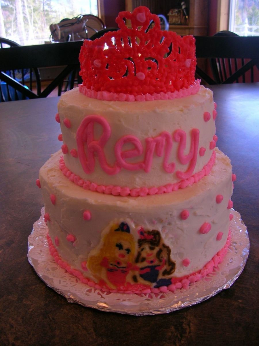 Barbie Princess Cake - CakeCentral.com