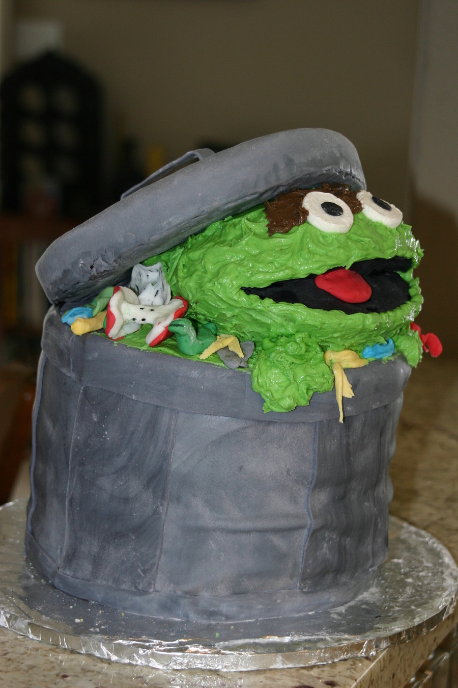 Oscar The Grouch - CakeCentral.com