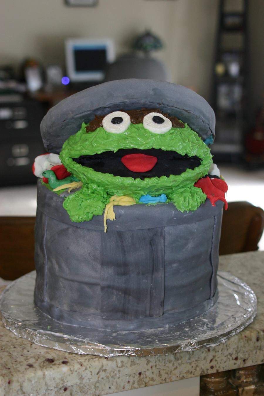 Oscar The Grouch - CakeCentral.com