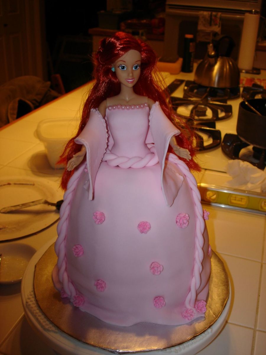 Ariel Birthday Cake - CakeCentral.com