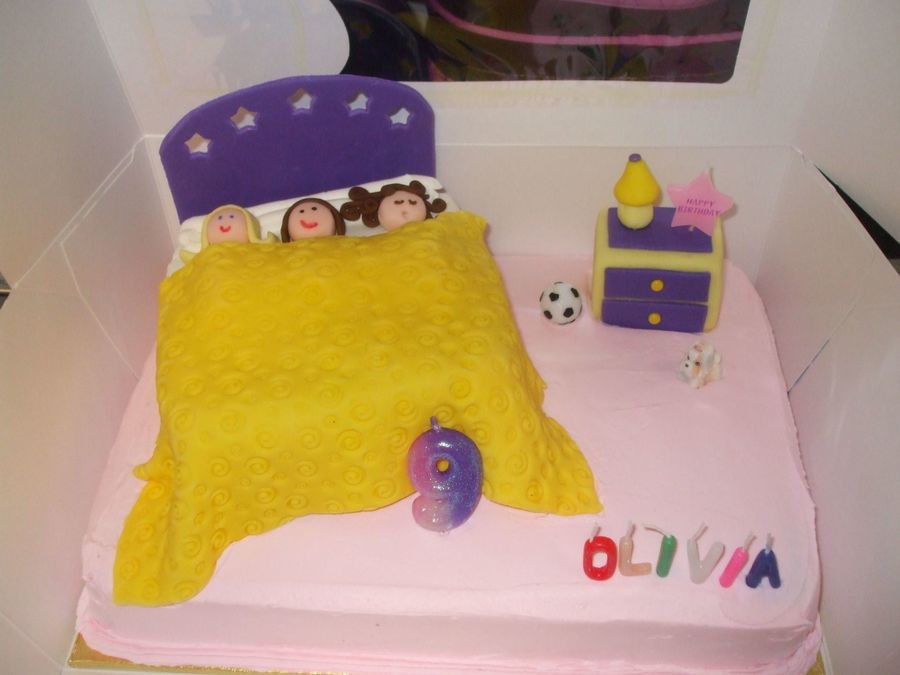 Sleepover Slumber Party Cake - CakeCentral.com