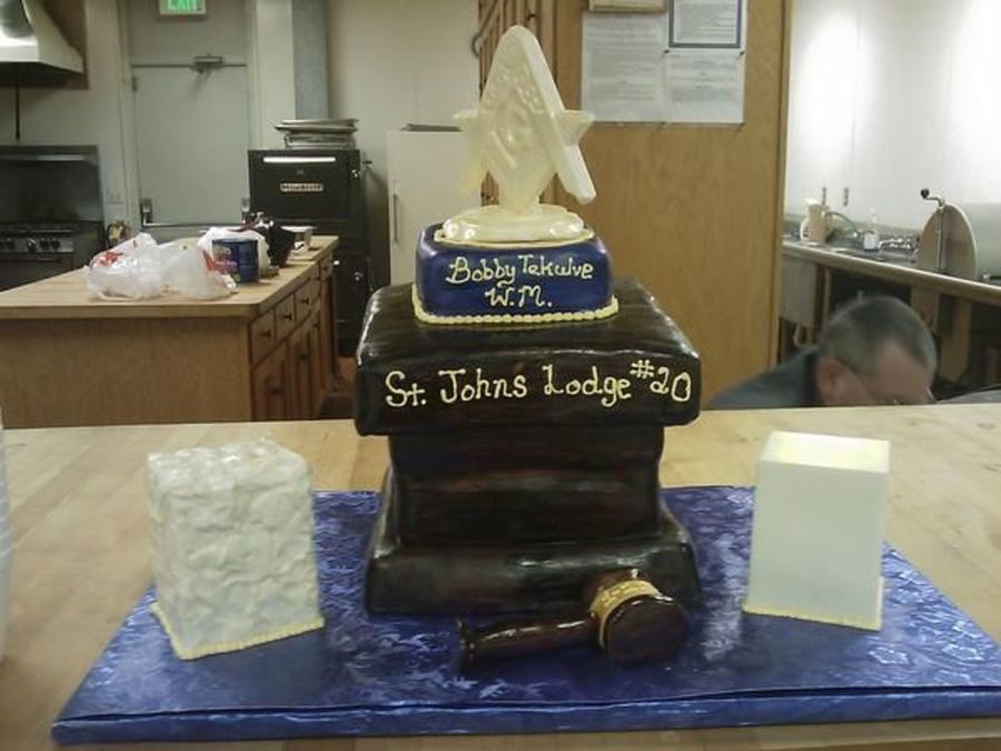 Masonic Installation Cake - CakeCentral.com