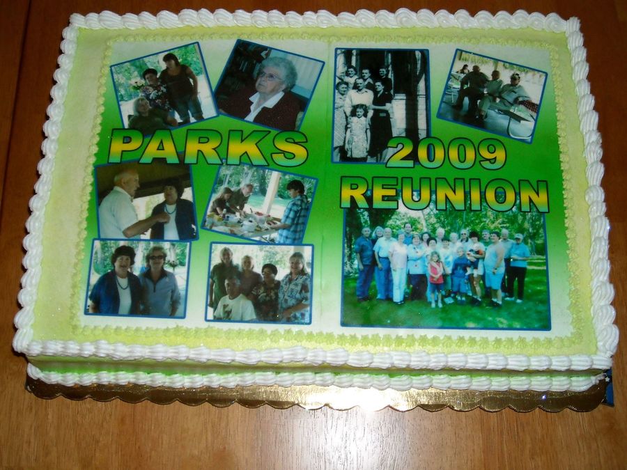 Parks Family Reunion - CakeCentral.com