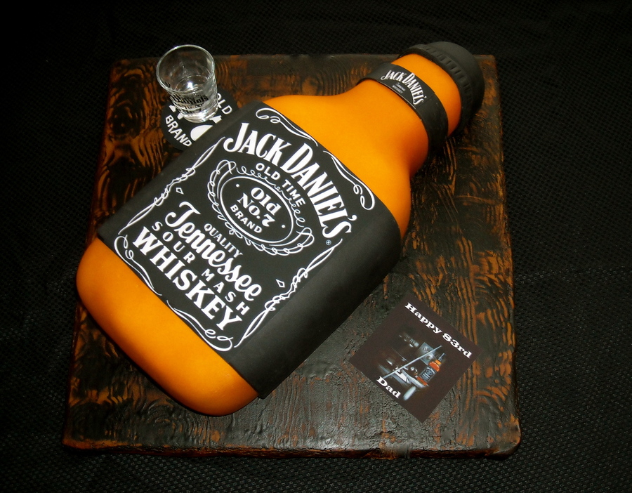 Jack Daniel's Whiskey Cake - CakeCentral.com