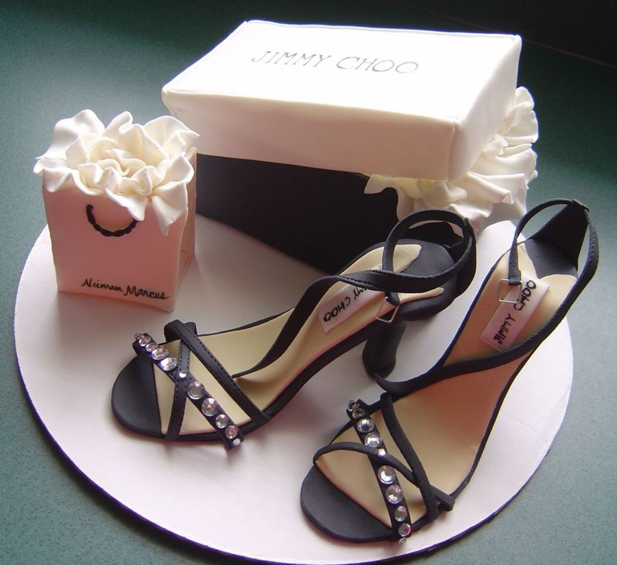 Shoe, Bag, Box Cake Topper - CakeCentral.com