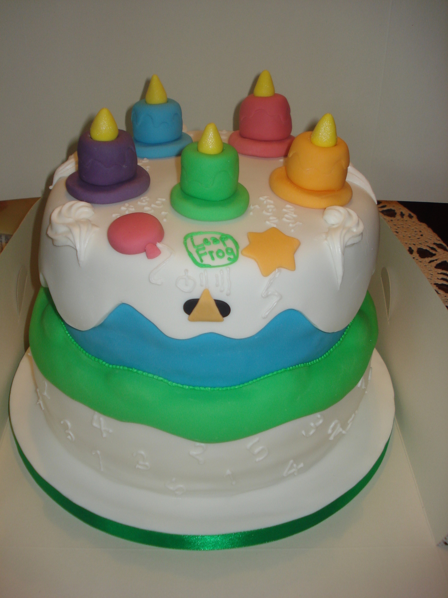 Leapfrog Birthday Cake - CakeCentral.com