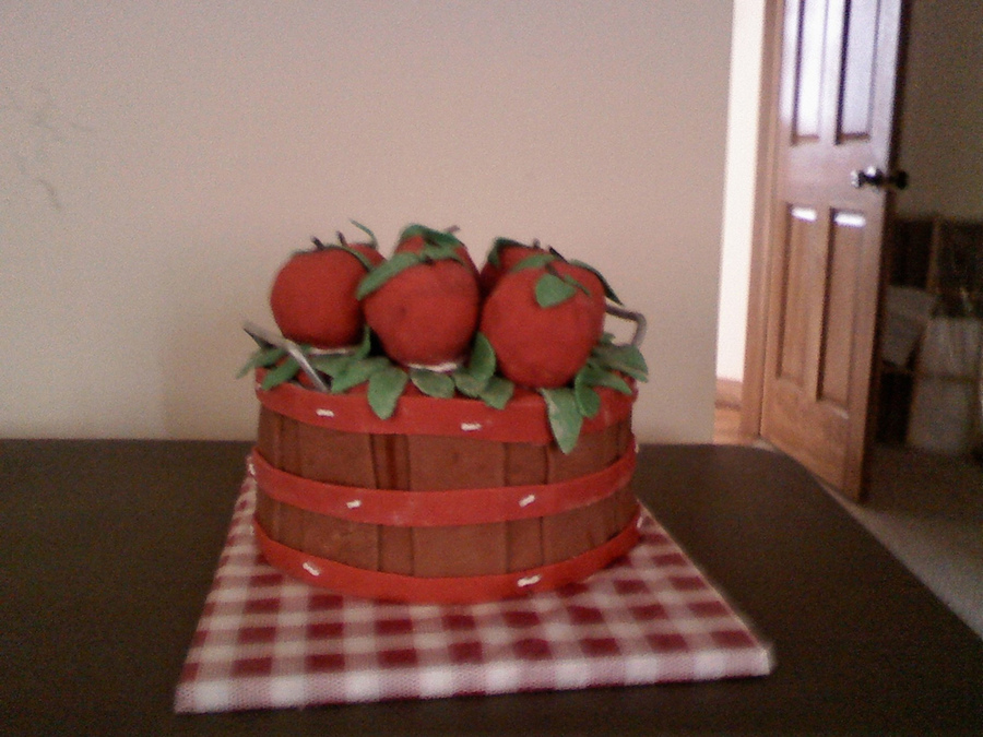 Basket Of Apples - CakeCentral.com