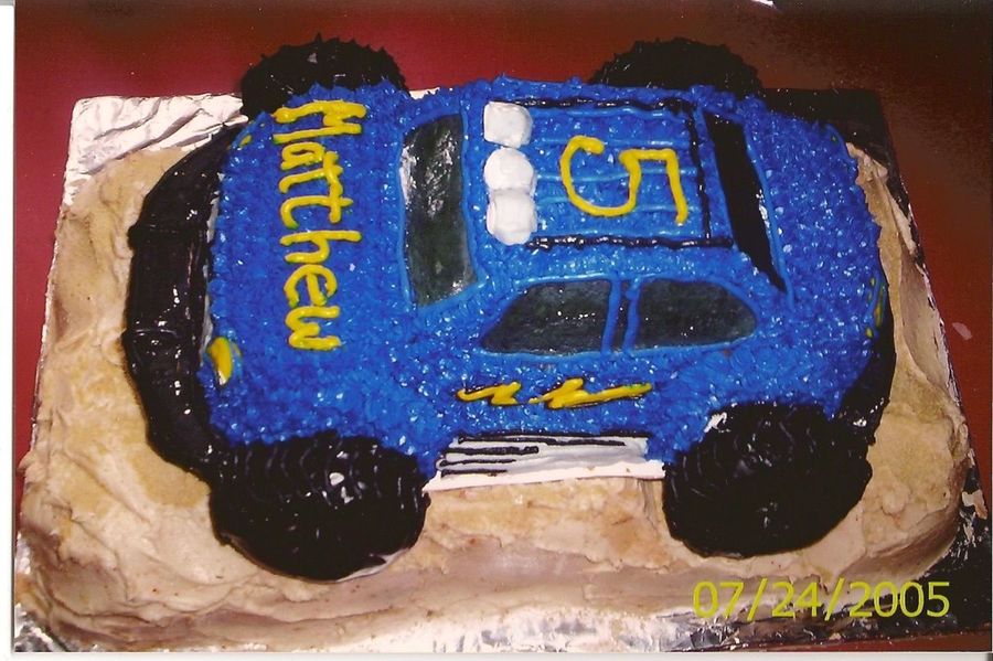 Big Wheel Monster Car - CakeCentral.com