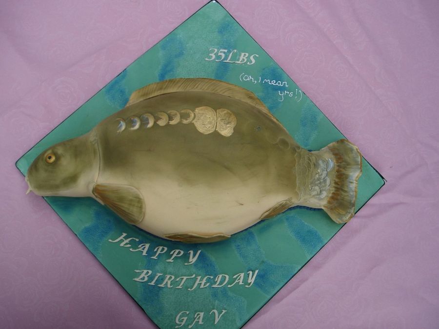 Carp Cake - CakeCentral.com