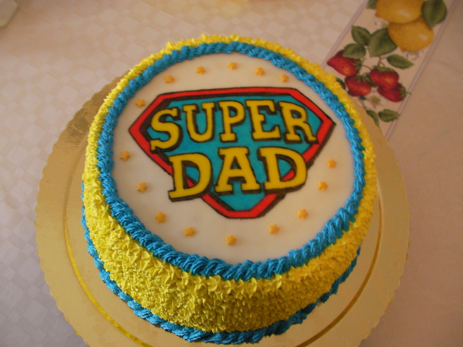Super Dad Cake - CakeCentral.com