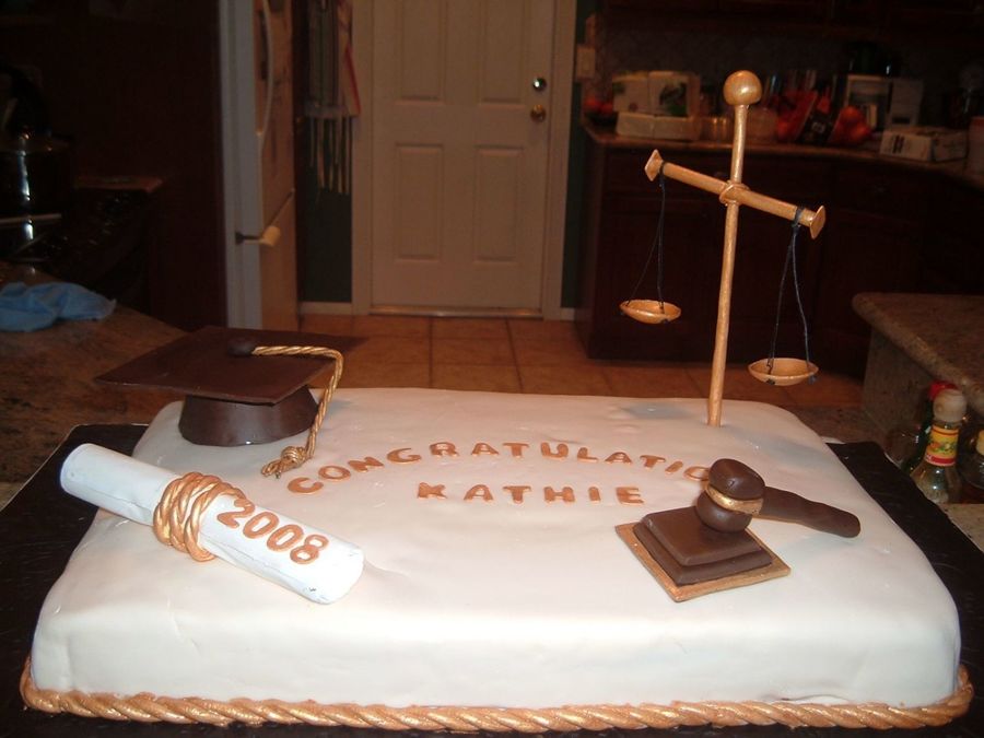 Graduation - Criminal Justice Degree - CakeCentral.com