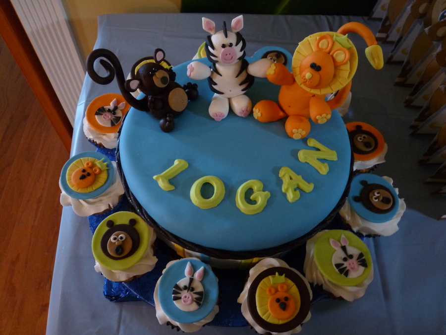 Logan Baby Shower - CakeCentral.com
