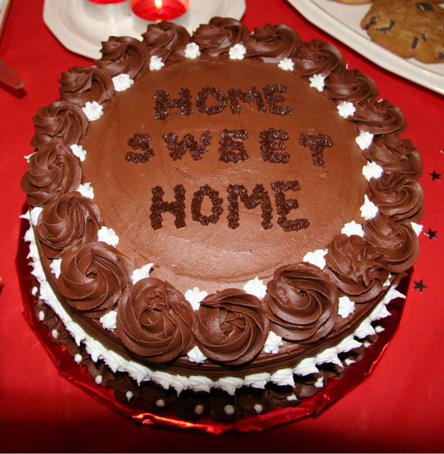 Welcome Home Cake - CakeCentral.com