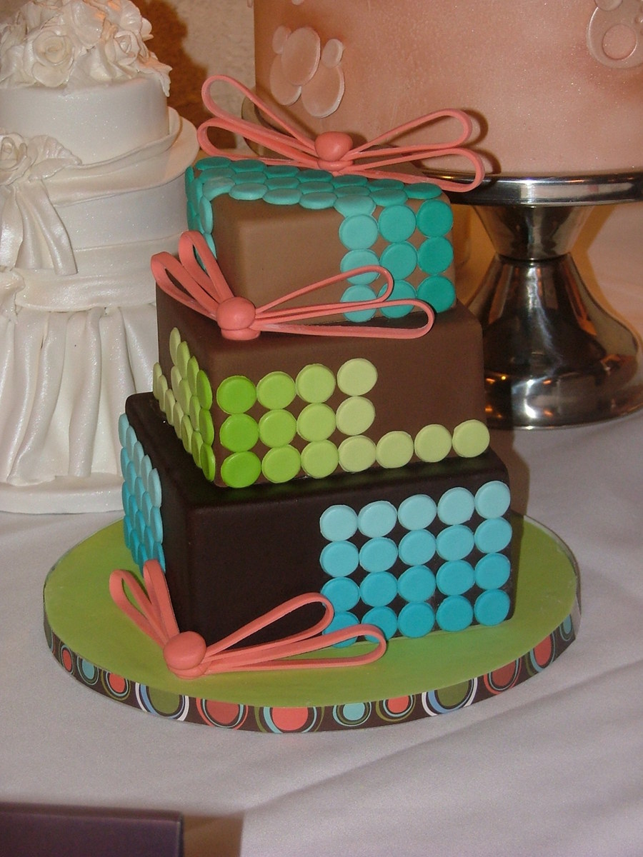 Mini Cake Displays For A Bridal Show - CakeCentral.com