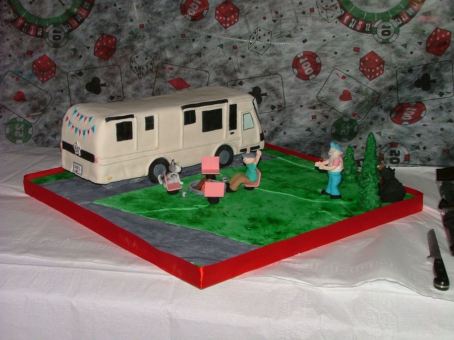 Rv Camping Cake - CakeCentral.com