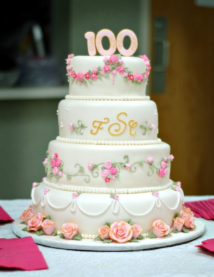 100Th Bday Celebration - CakeCentral.com