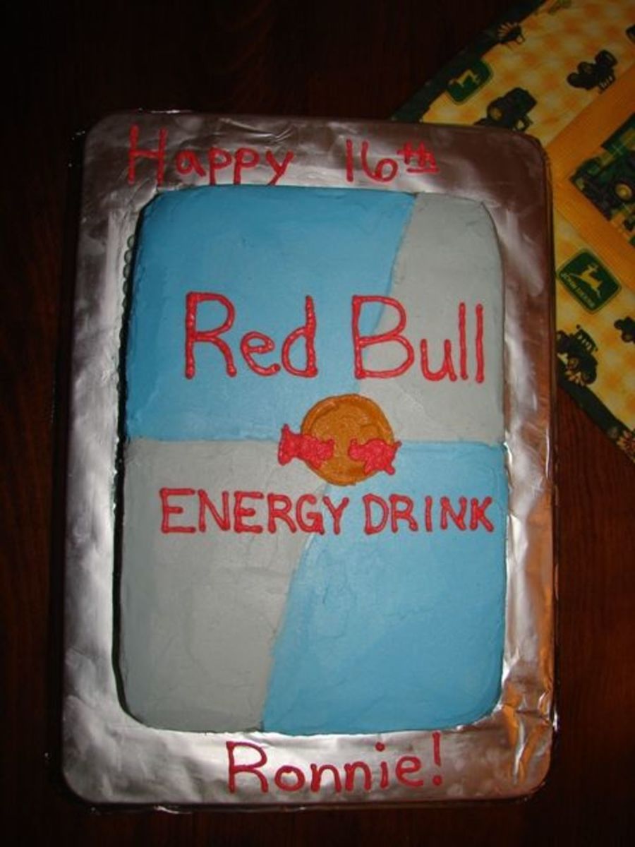 Red Bull Can - CakeCentral.com