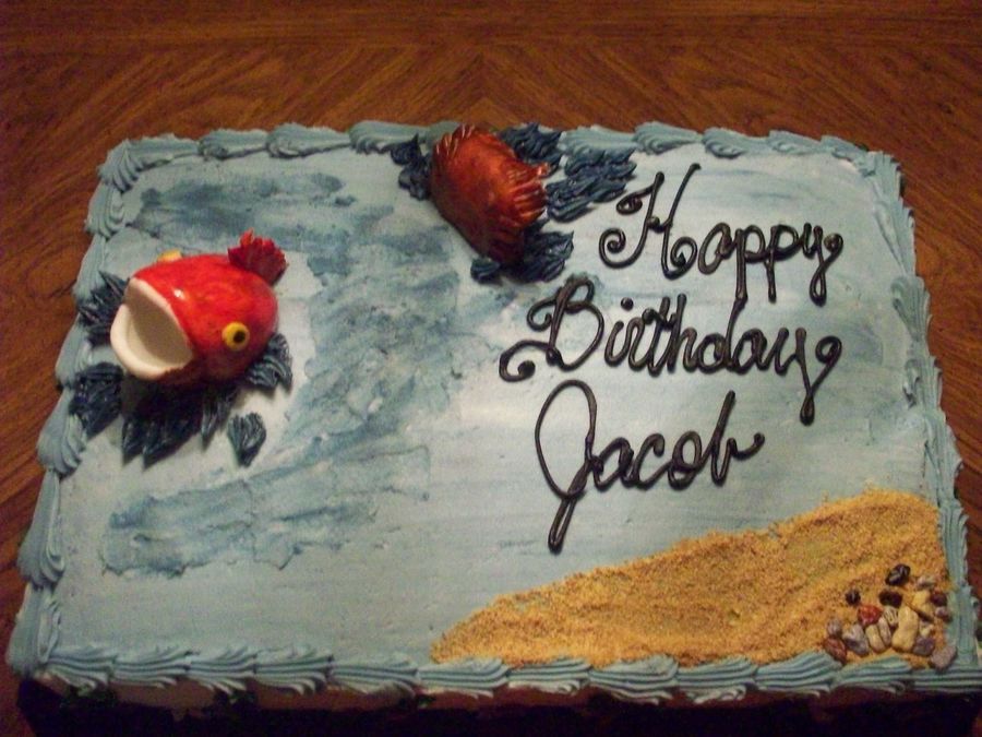 Fish Cake - CakeCentral.com