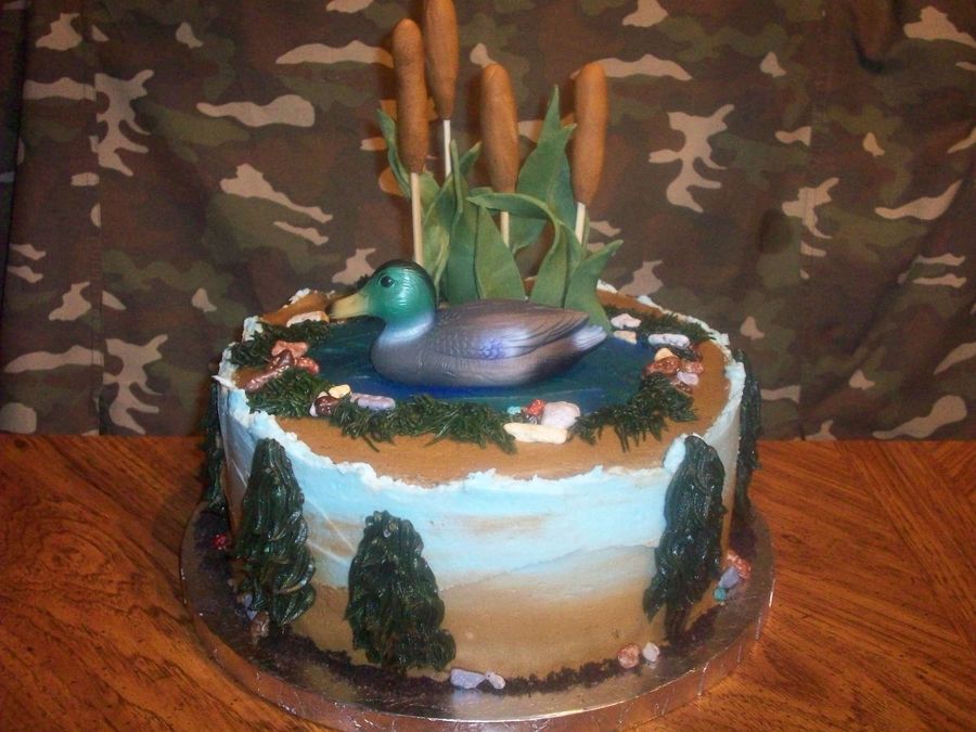 Mallard Duck Cake - CakeCentral.com