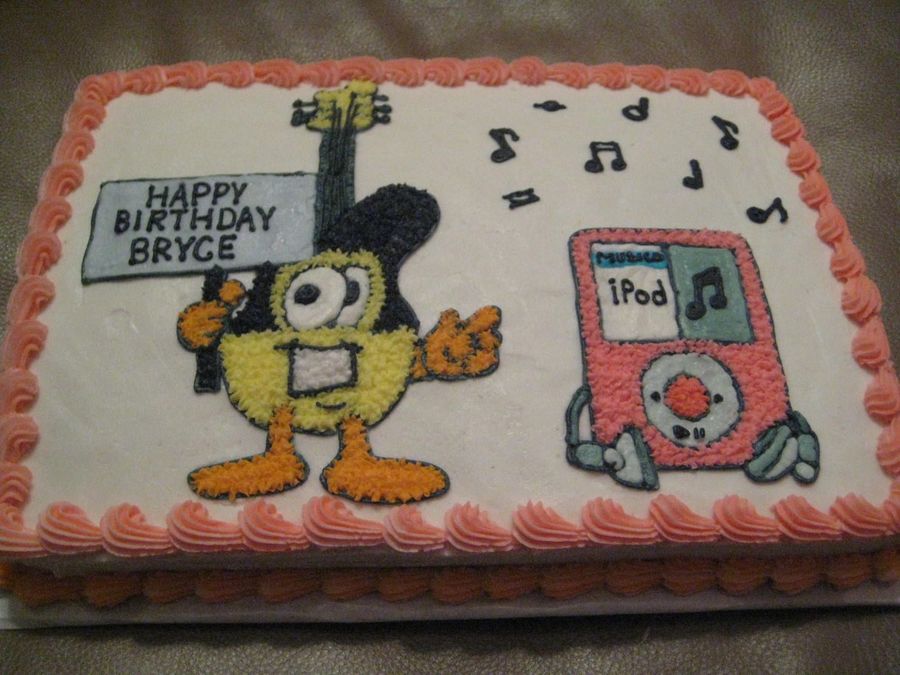 Ipod Birthday Cake - CakeCentral.com