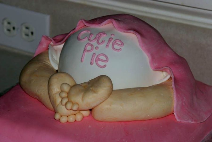 Baby Bum Cake - CakeCentral.com