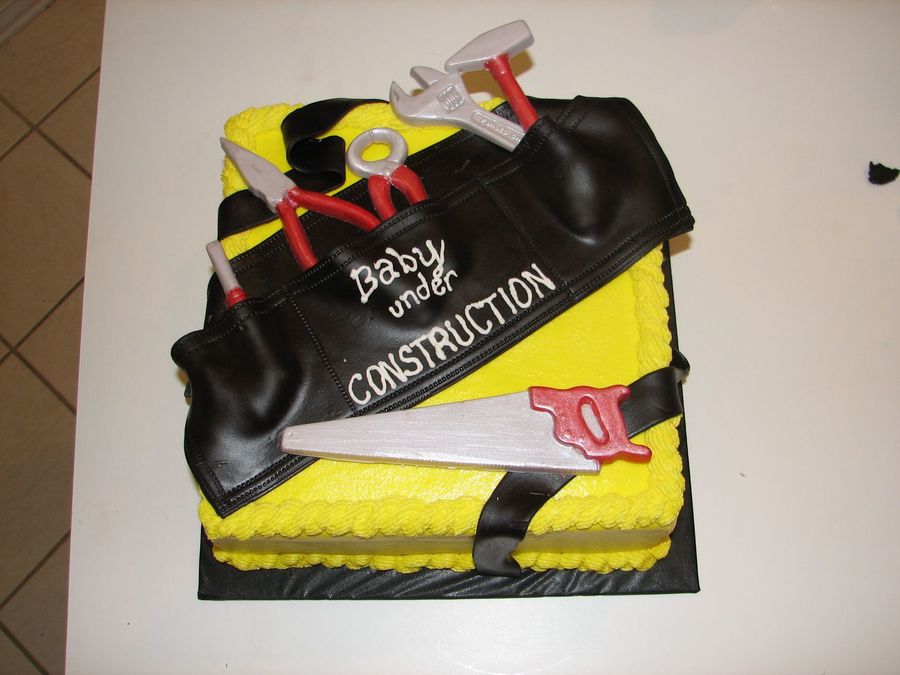 Baby Under Construction - CakeCentral.com