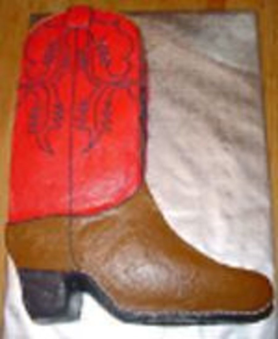 Cowboy Boot - CakeCentral.com