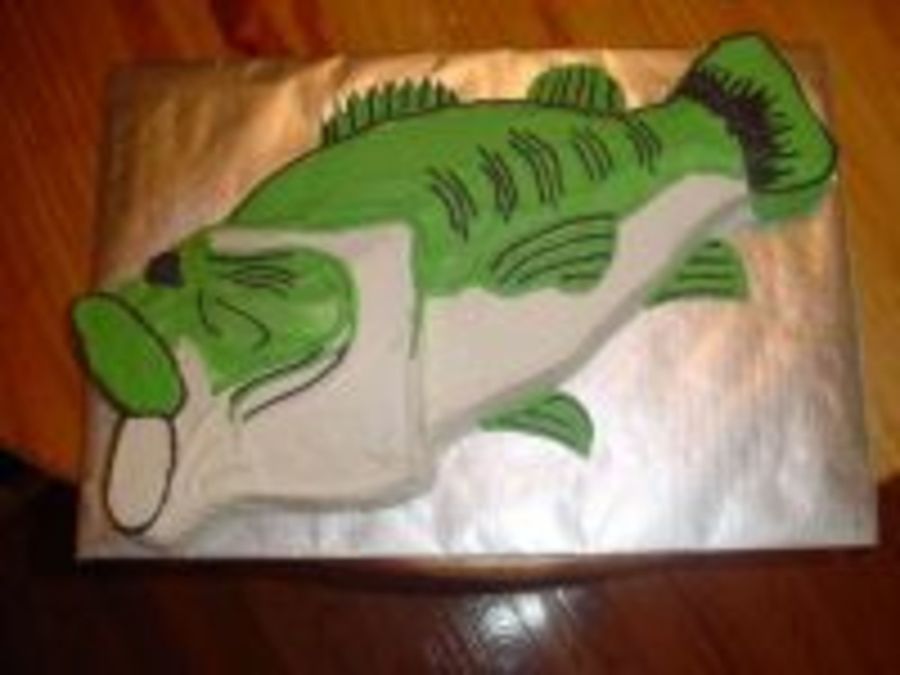 Bass Fishing - CakeCentral.com