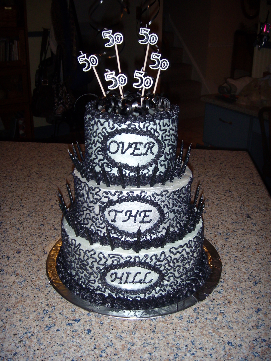 Over The Hill Cake - CakeCentral.com